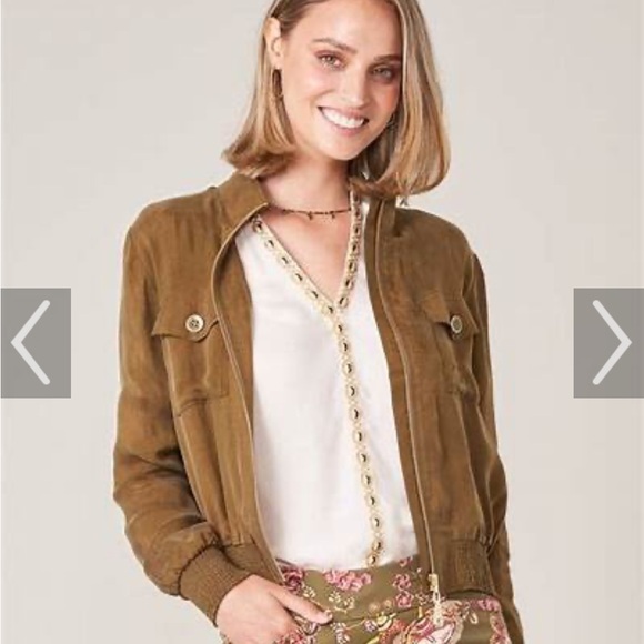 Spartina 449 | Jackets & Coats | Spartina 449 Charleigh Jacket Olive ...